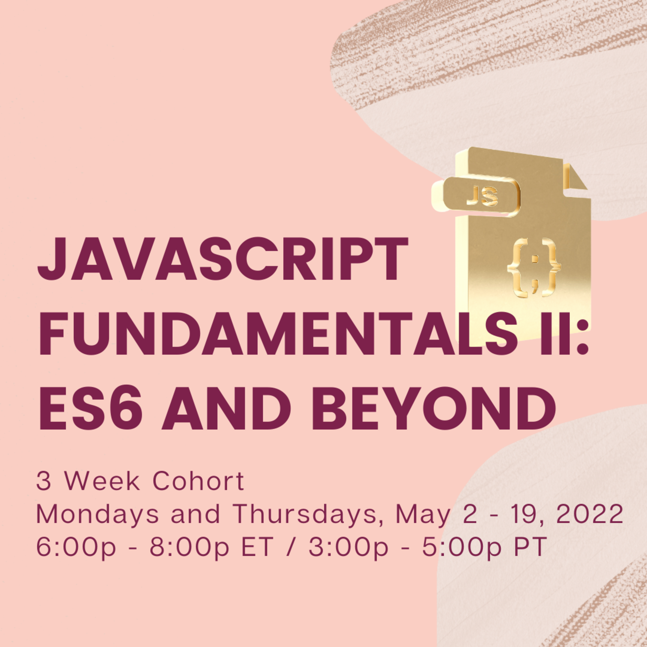 See Javascript Fundamentals 2 Es6 And Beyond At Girl Develop It Frontend Classes